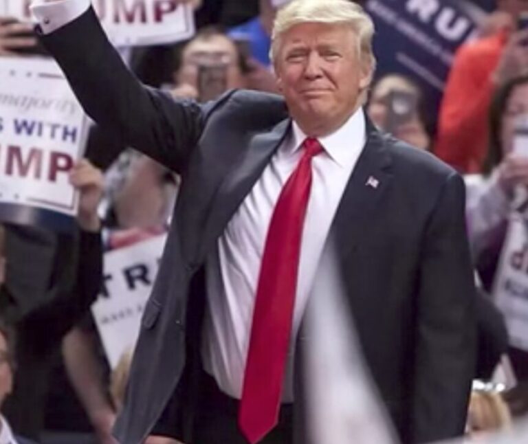 President Trump Makes Triumphant Return to Madison Square Garden ...